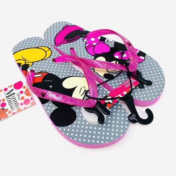 Disney | Shoes | Disney Minnie Mickey Mouse Flip Flop Sandals | Poshmark
